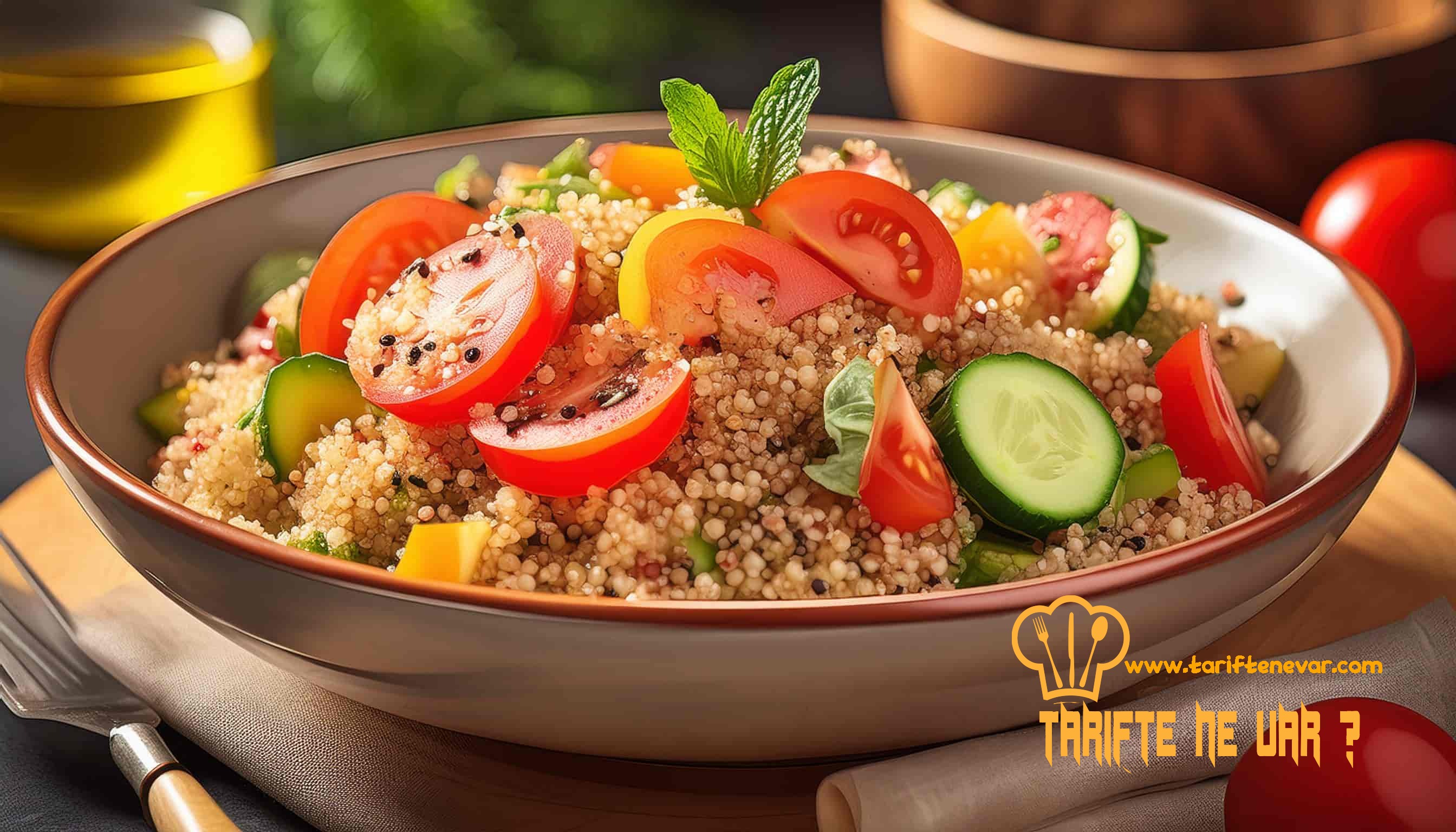 Kinoa Salatası Tarifi | Tarifte Ne var | En Nefis Yemek Tarifleri